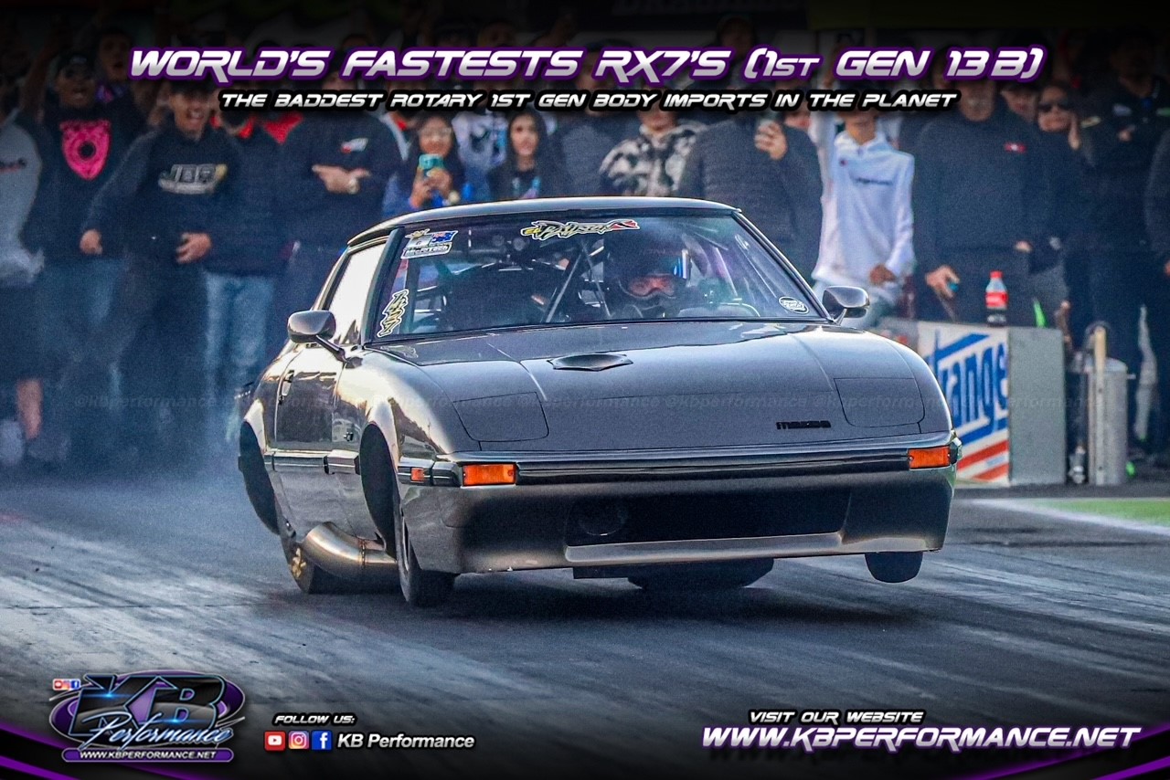 Worlds Quickest & Fastest RX7 First Gen 13B